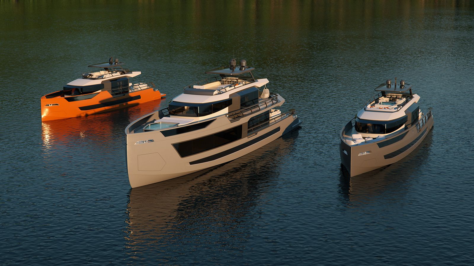 Sarp Yachts to build XSR fast displacement hybrid yacht series